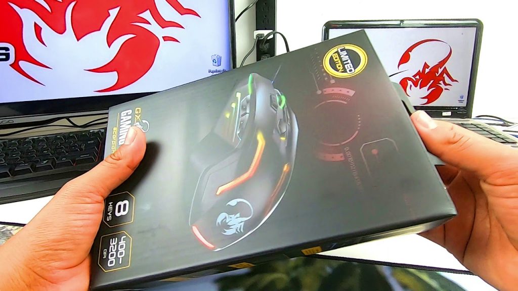 Mouse Genius Gamer Scorpion Spear PRO RGB 8 Botones 3200DPI - Nimavi